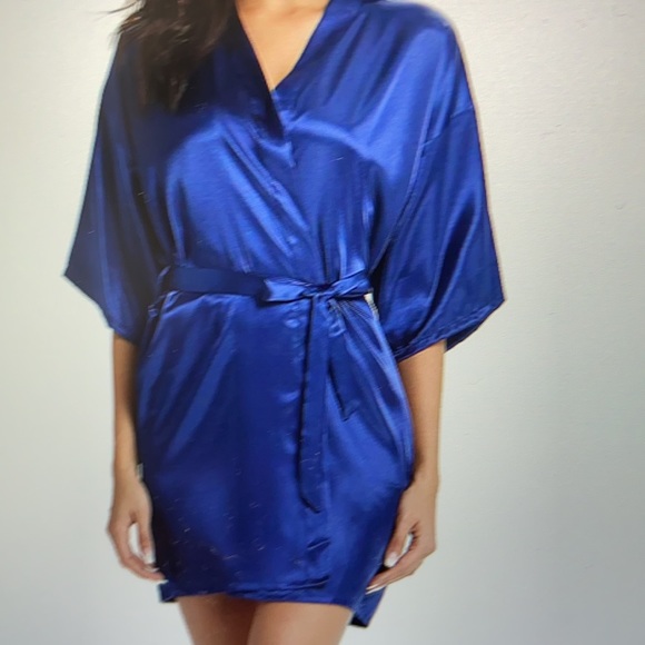 Intimates & Sleepwear | Satin Robe | Poshmark